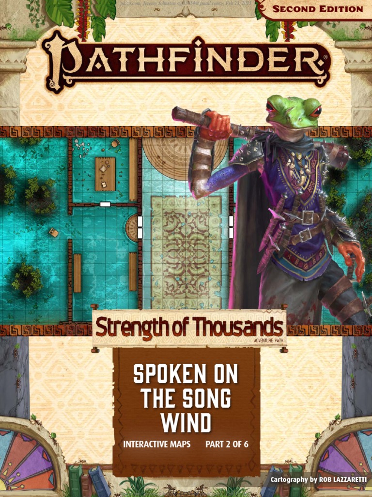 Pathfinder 2e - Strength of Thousands2 - Spoken on the Song Wind PZO90170 Interactive Maps | PDF ...