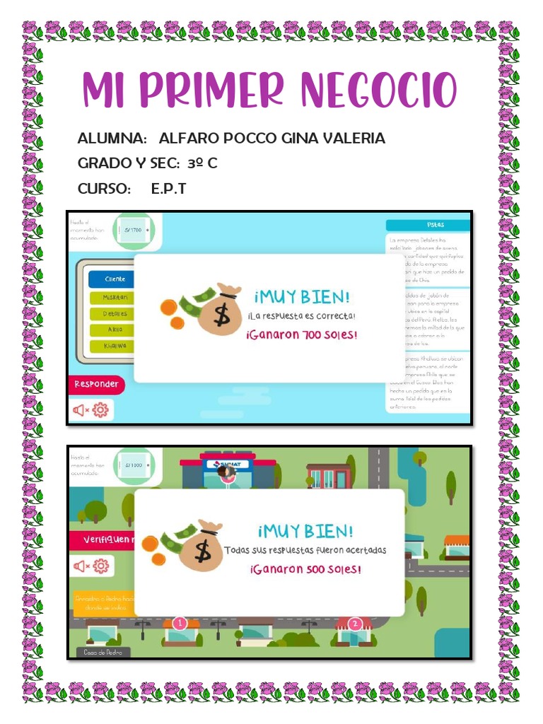 Mi Primer Negocio-2 | PDF