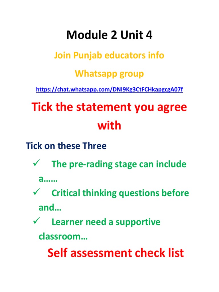Module 2 Unit 4 | PDF