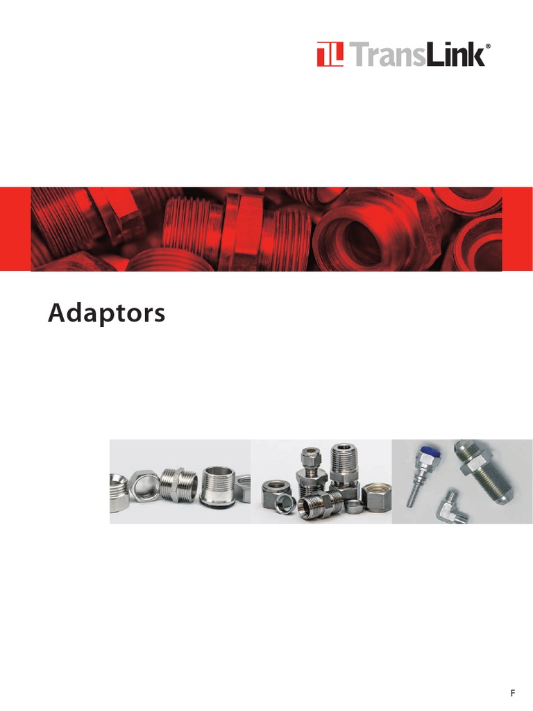 Catalogo Adaptadores Hidraulicos | PDF | Tools | Building Materials