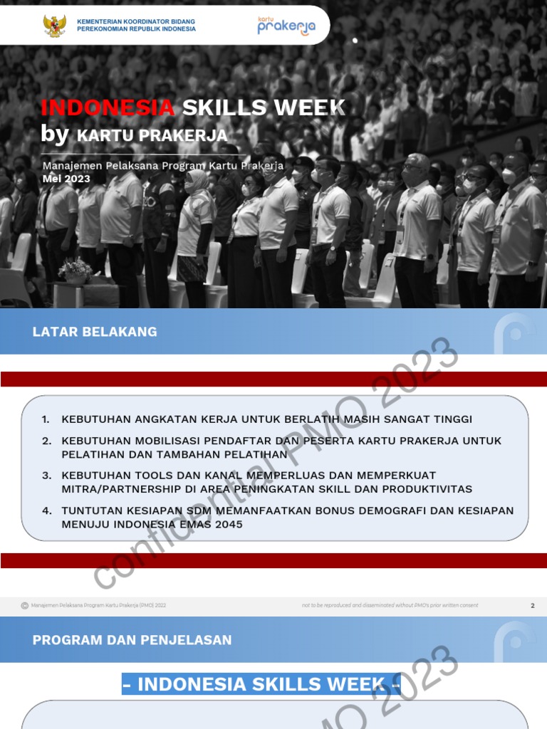 (2023) Indonesia's Skill Week Rev3 | PDF | Bisnis