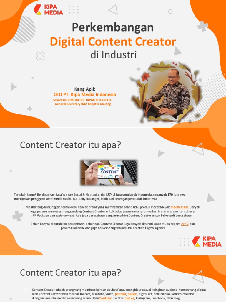 Peran dan Pentingnya Content Creator | PDF