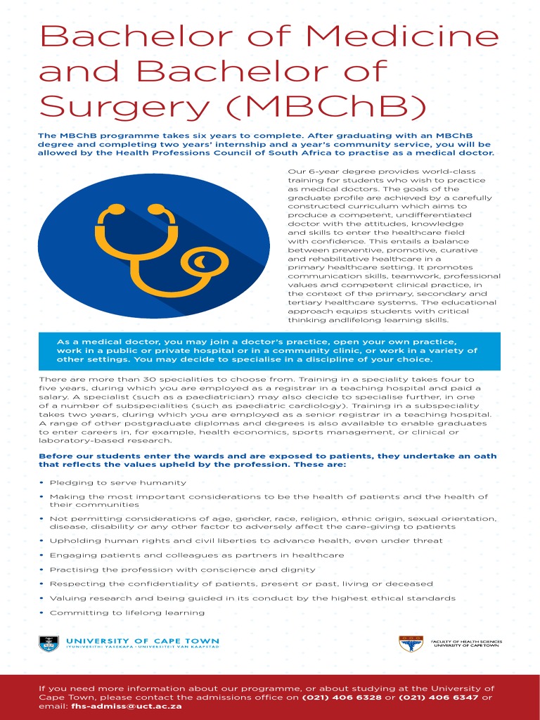 Uct Medicine | PDF