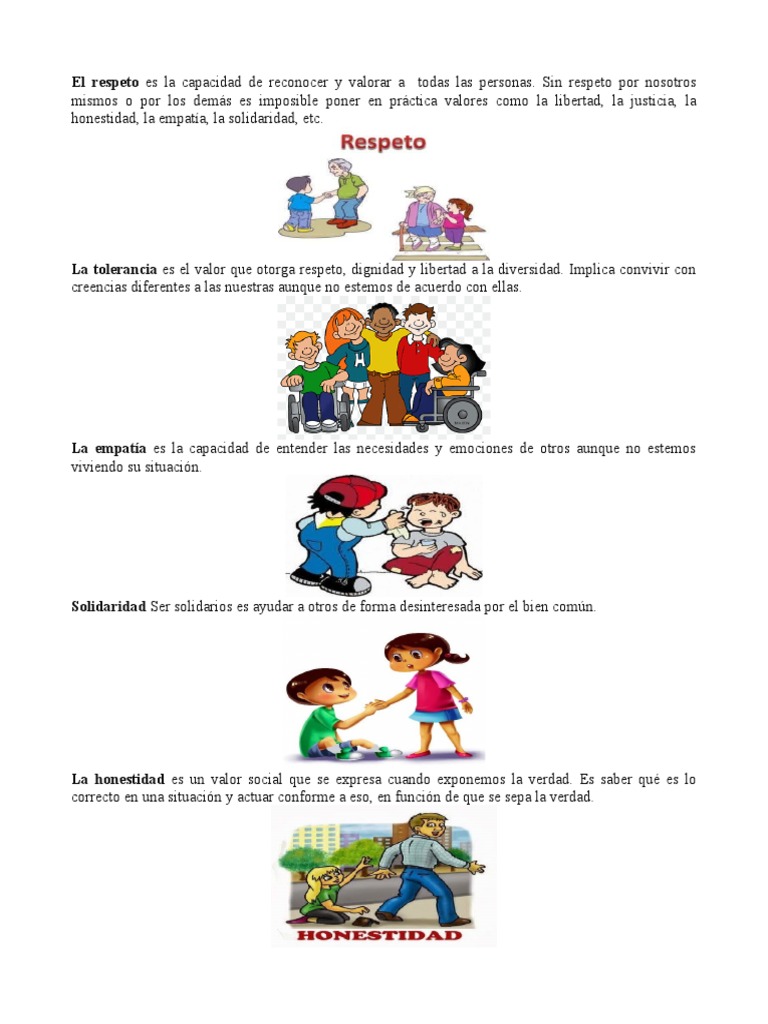 Valores | PDF