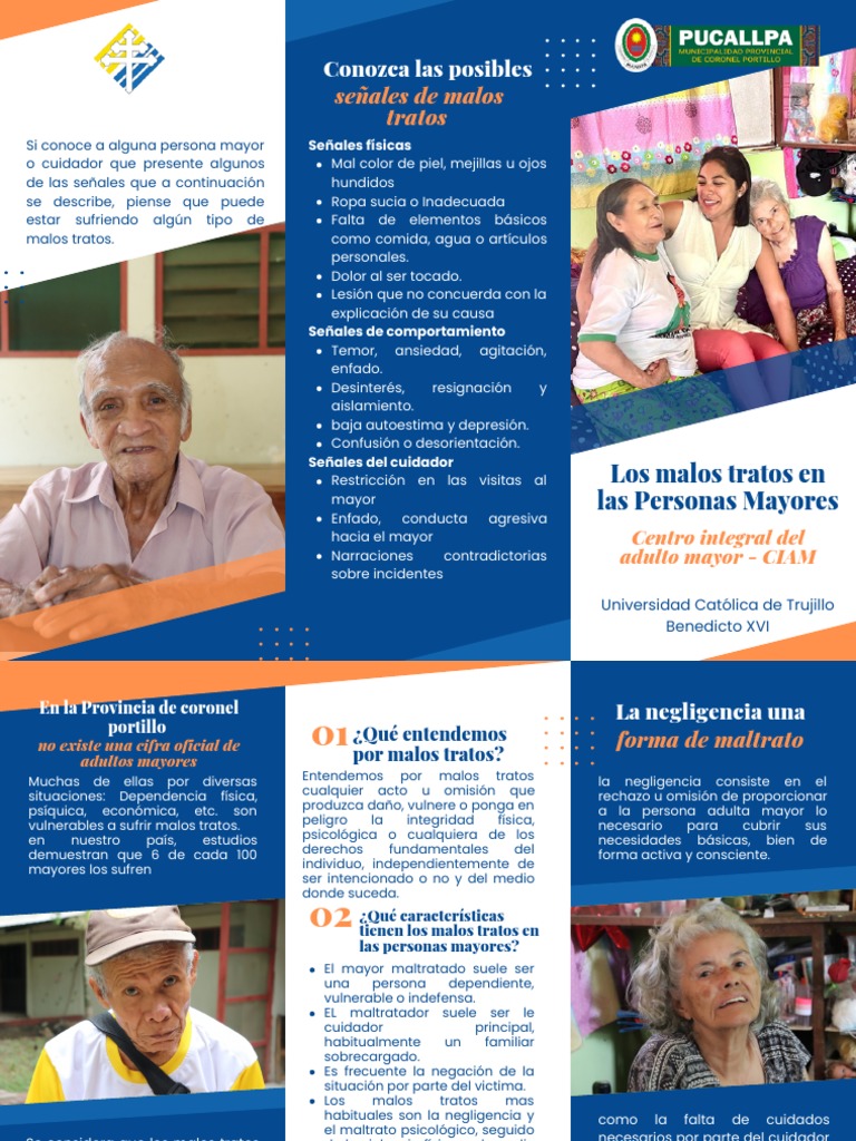 Triptico CIAM | PDF | Abuso infantil | Conceptos psicologicos