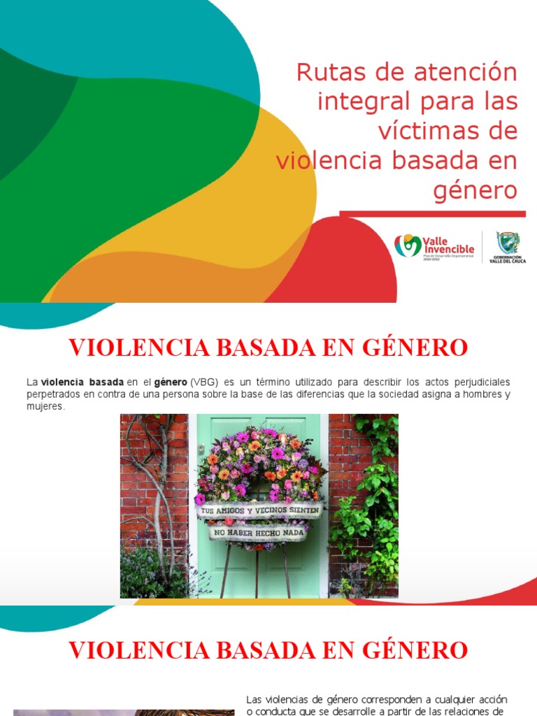 Modulo 4 Ruta De Atención Pdf Violencia Género 7660