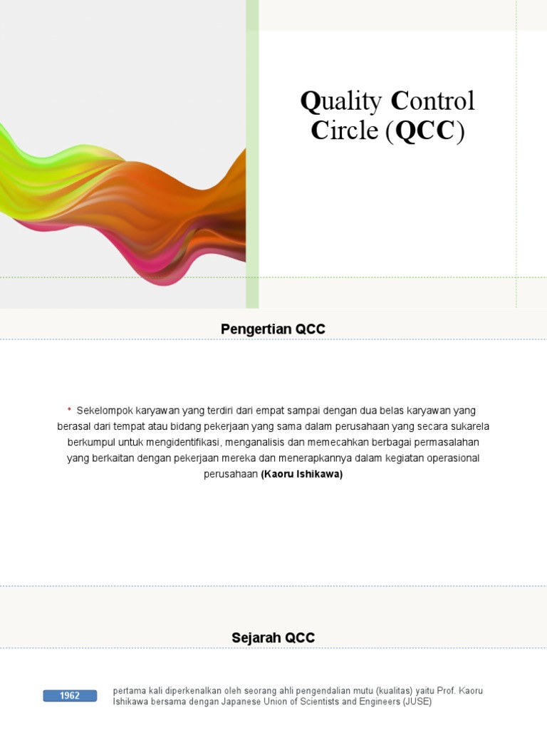 Pengantar Quality Control Circle (QCC) | PDF