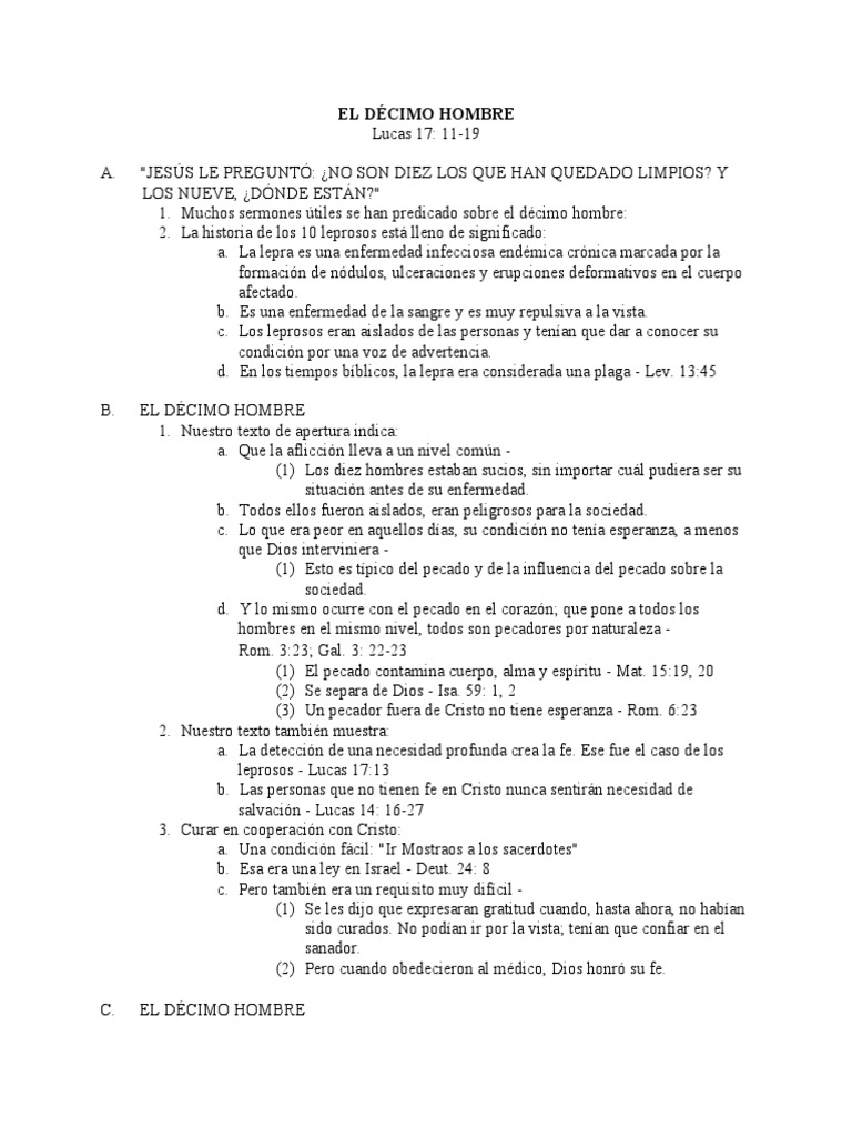 El Decimo Hombre | PDF