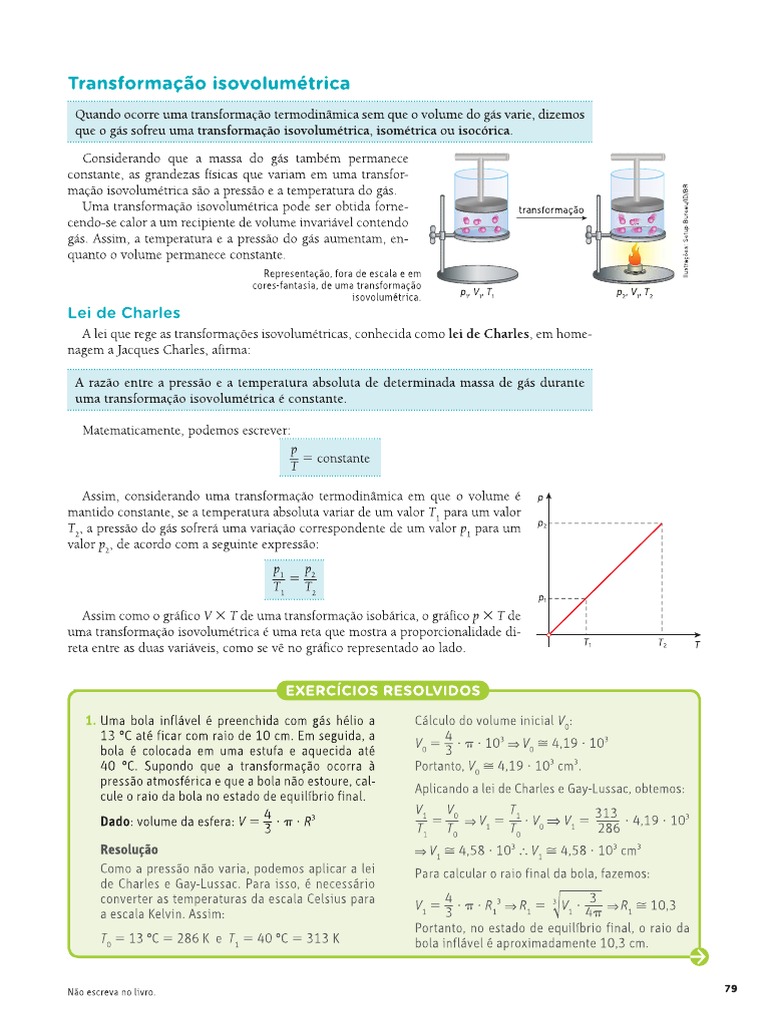 Atividade Gas | PDF | Gases | Temperatura
