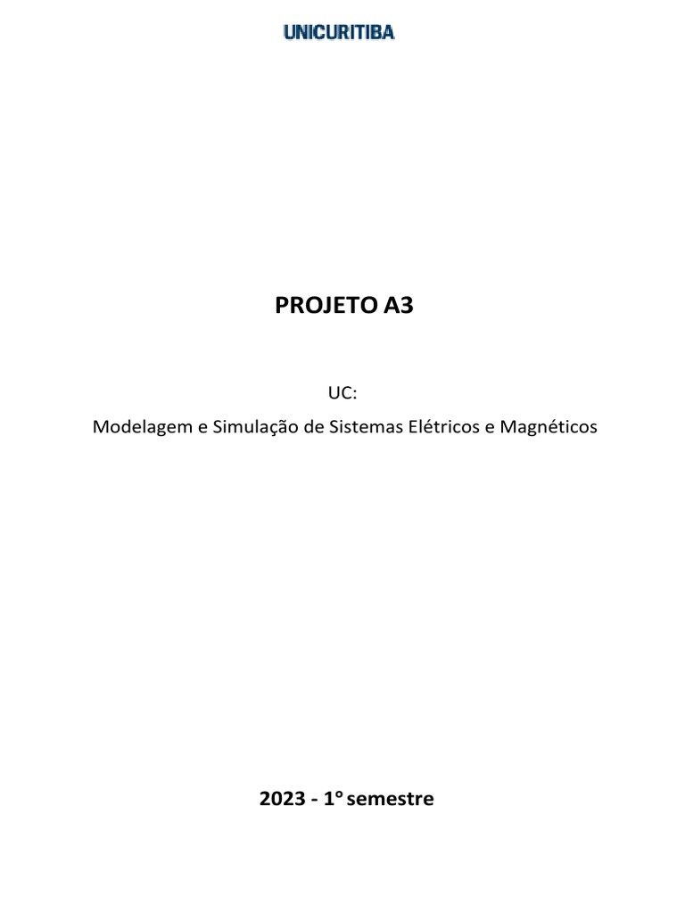 Projeto A3 | PDF