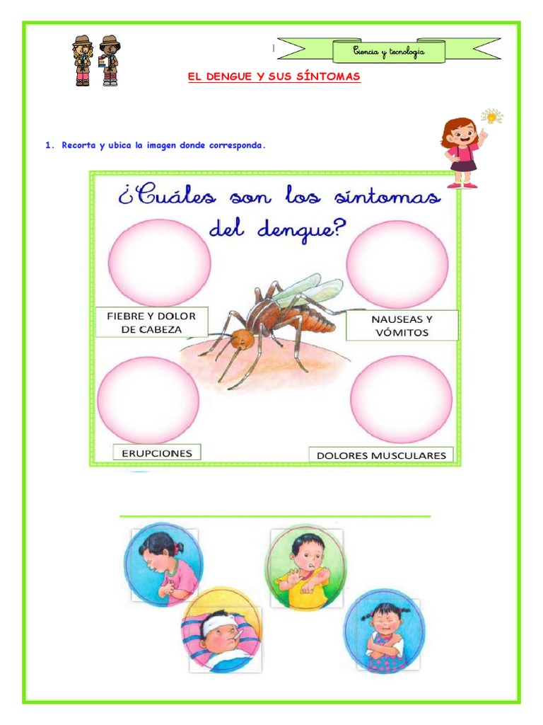 Ficha El Dengue y Sus Sintomas | PDF