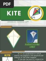 Properties of Kites in Geometry | PDF | Geometric Shapes | Euclidean ...