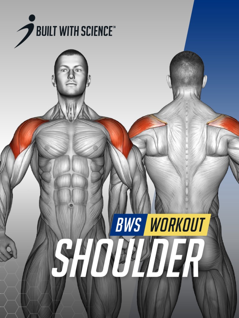 Built With Science Shoulder Workout PDF | PDF | Shoulder | Dietitian
