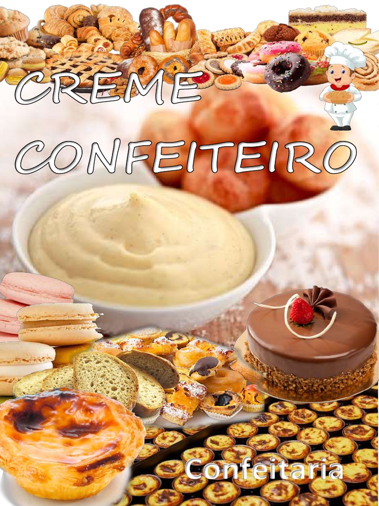 Creme Confeiteiro - Passo a Passo | PDF | Pães | Culináriar