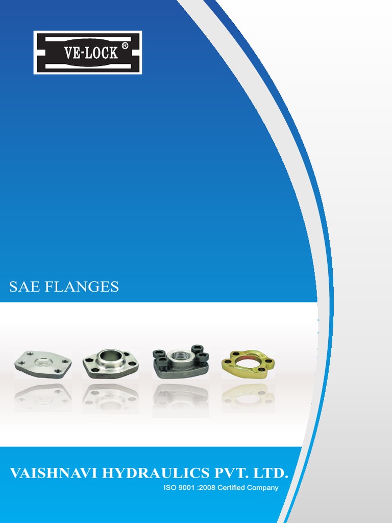 Sae Flanges | PDF | Pipe (Fluid Conveyance) | Screw