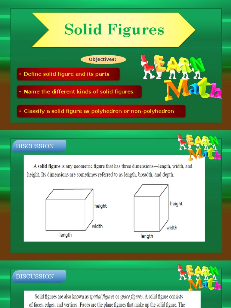 Solid Figures | PDF | Polytopes | Euclidean Geometry