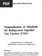 SIGTTO - Manifold Recommendations For Gas Carriers | PDF