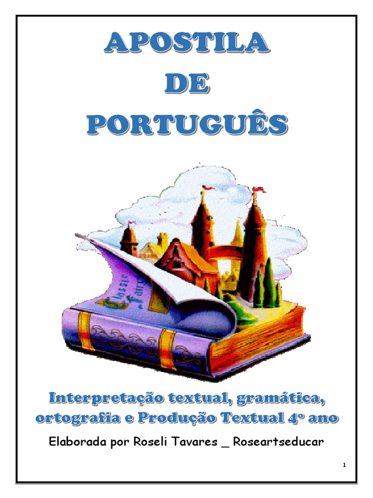 Apostilas 4º Ano Português | PDF