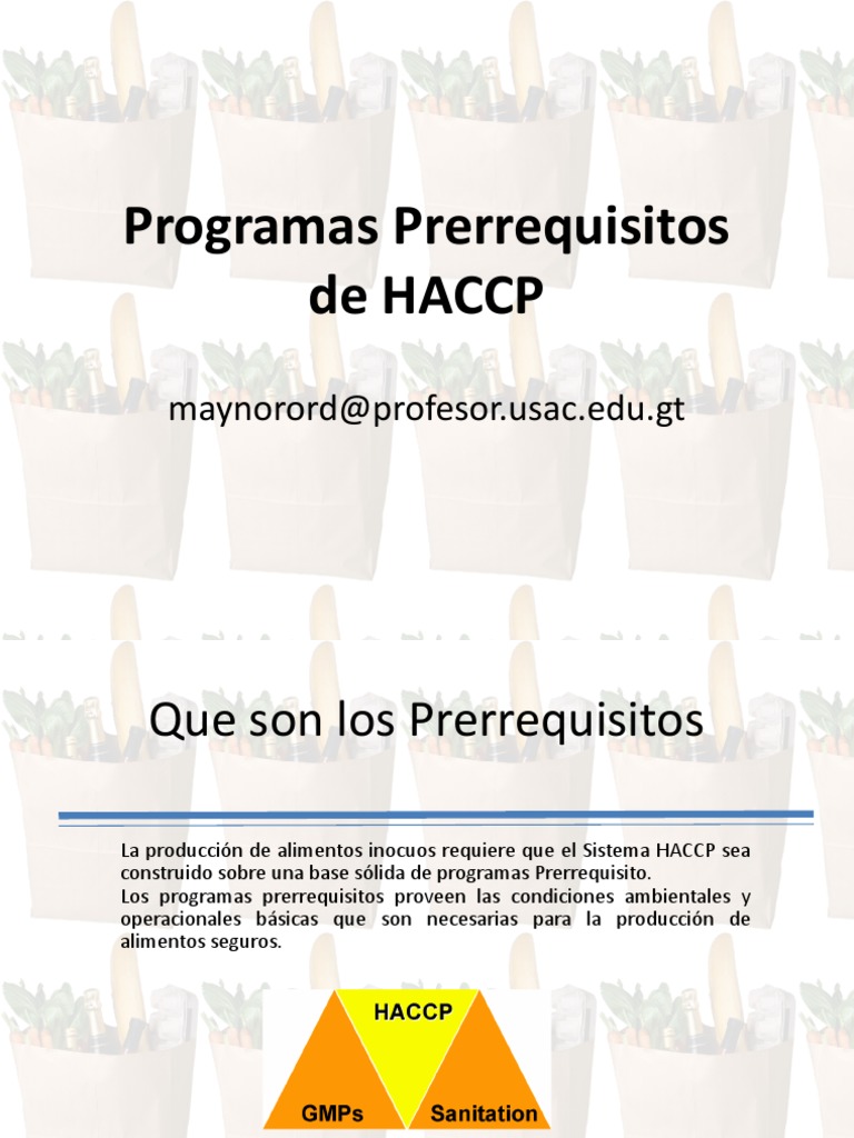 Programas Prerrequisito V1 | PDF