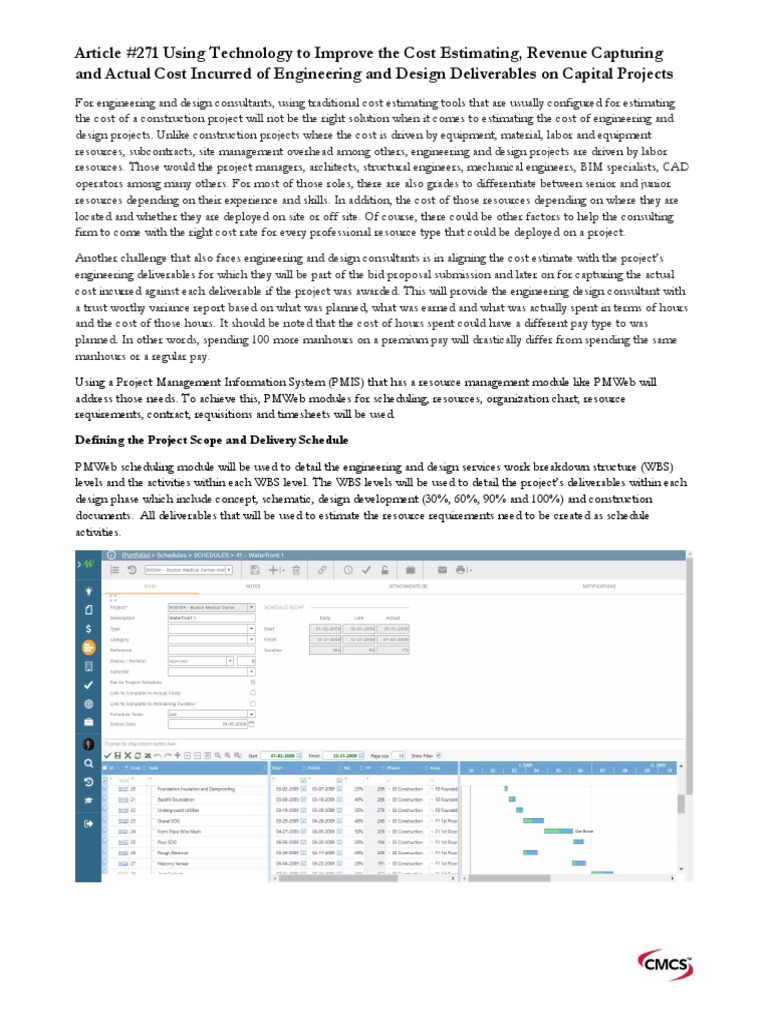 271 Design Deliverables | PDF | Project Management | Business