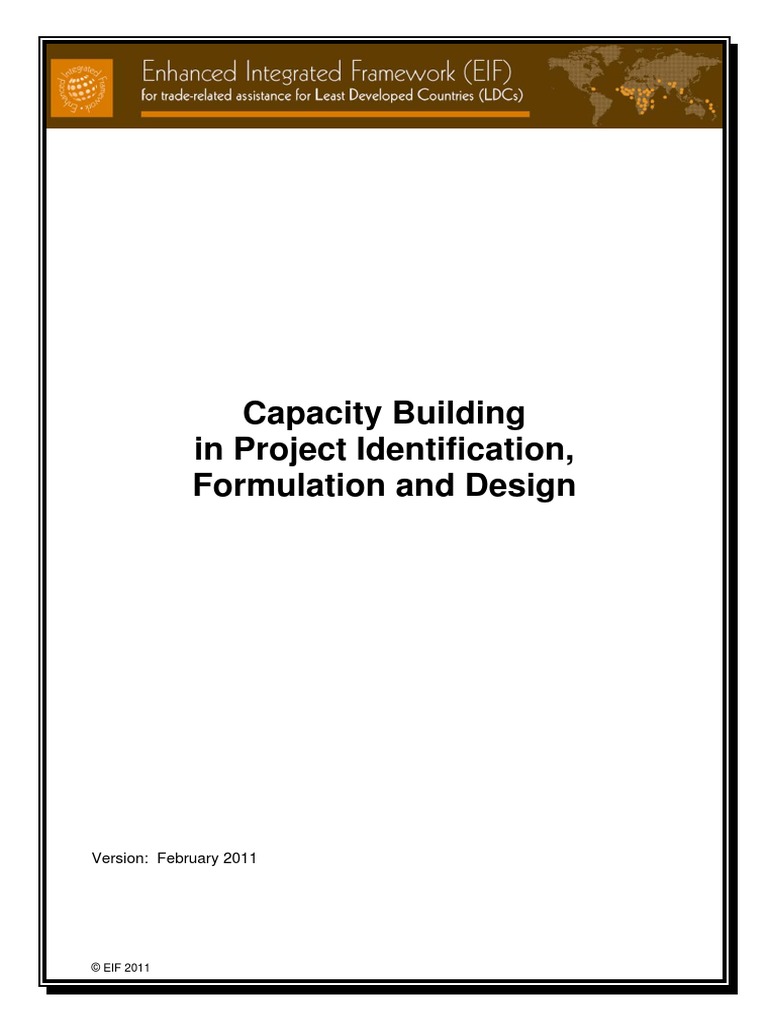 DME-003 Project Identification, Formulation and Design - EIF | PDF ... DME-003 Project Identification, Formulation and Design - EIF | PDF ...