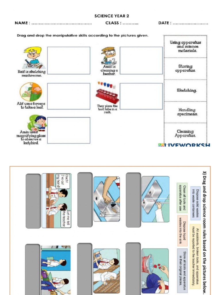manipulative skills exercise | PDF