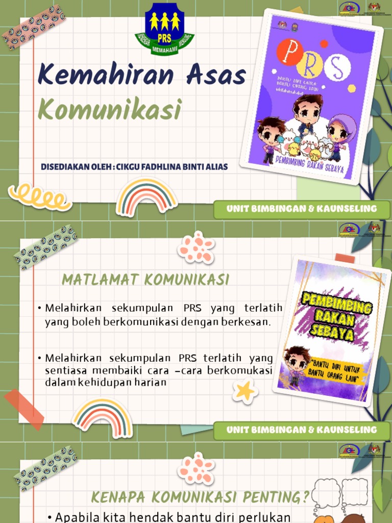 Bab 2 Asas Komunikasi (PRS) | PDF