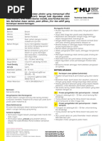 Kegunaan dan Daya Sebar MU-400 GranitFix | PDF