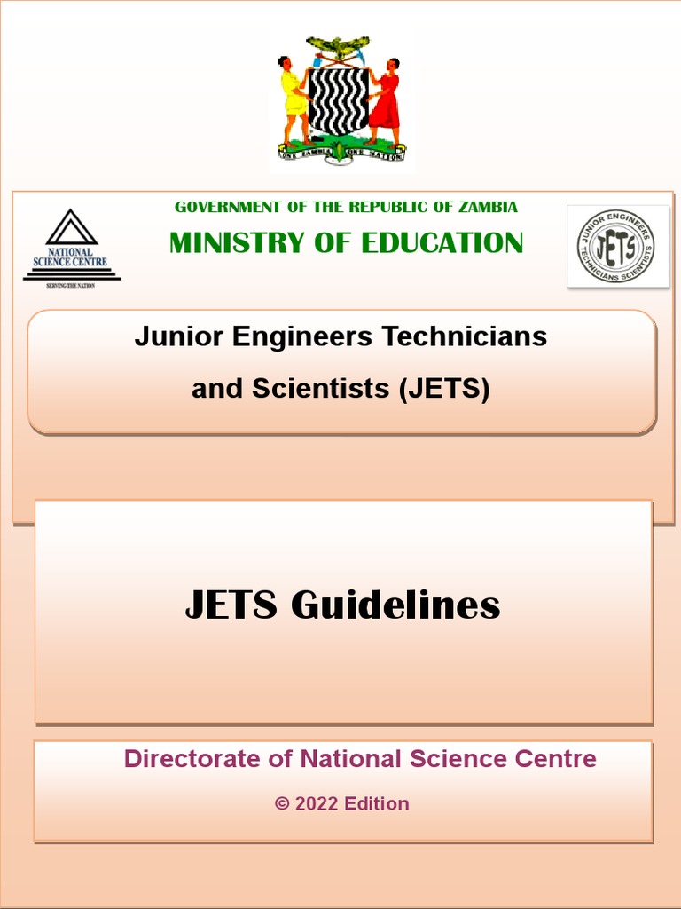 2022 Jets Guidelines Booklet | PDF | Science | Methodology