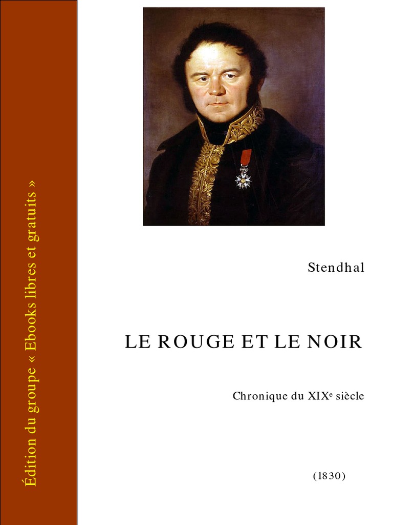 Stendhal Le Rouge Et Le Noir | PDF