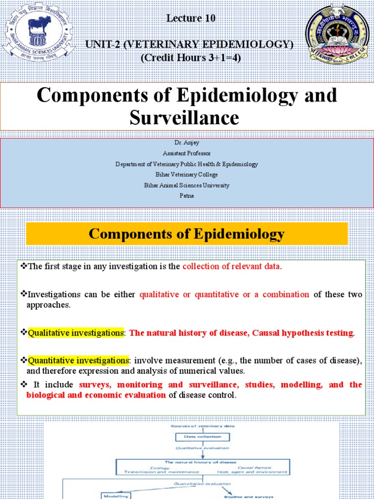 Components of Epidemiology | Download Free PDF | Epidemiology | Infection