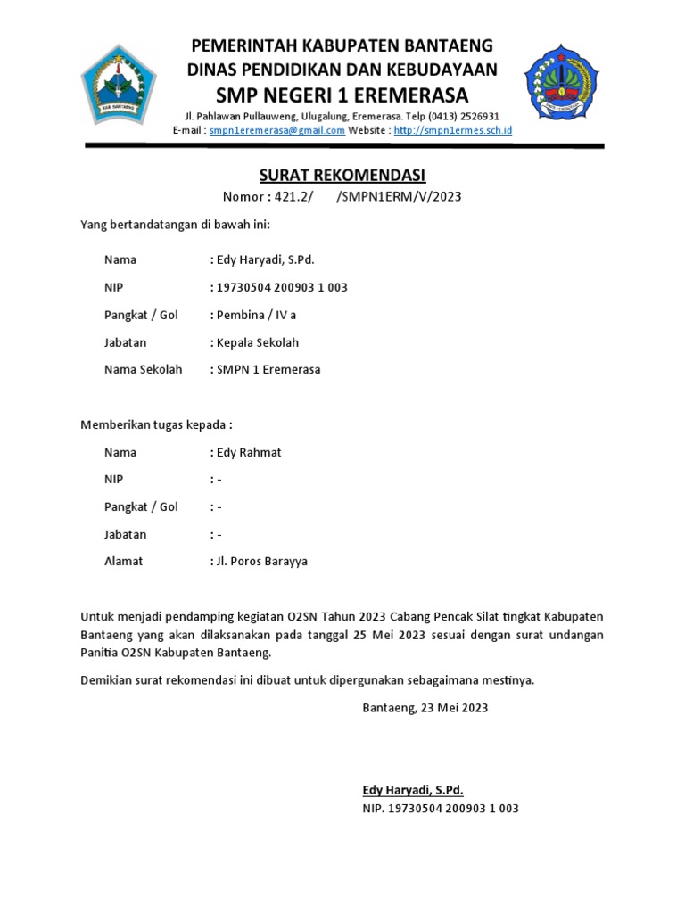 Pendamping O2SN | PDF