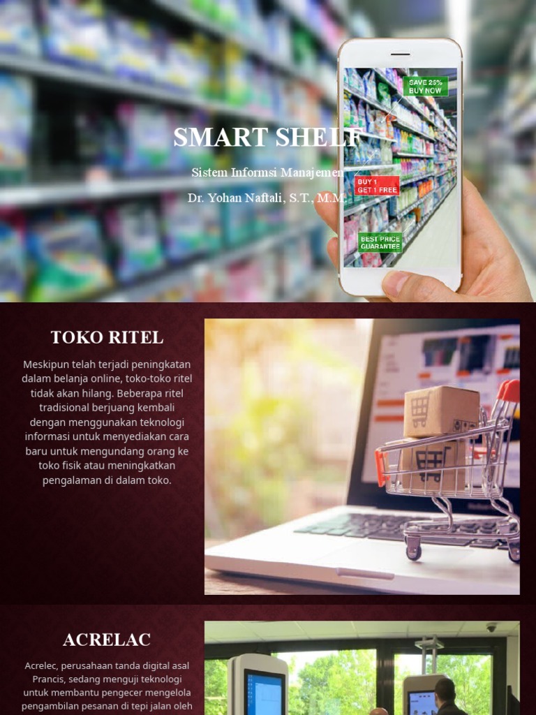 Studi Kasus Smart Shelf | PDF