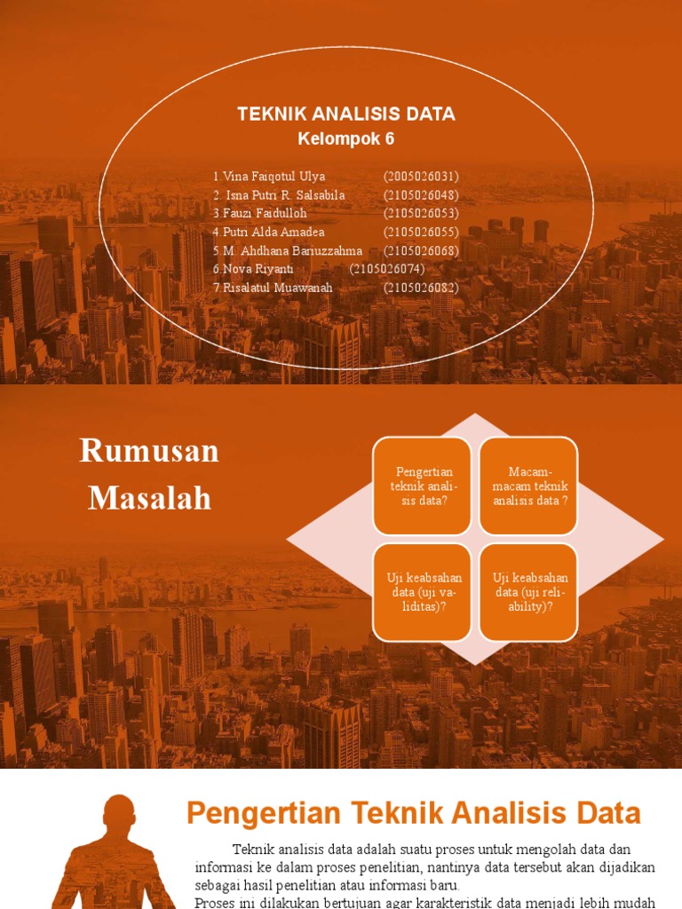 Teknik Analisis Data Lengkap | PDF