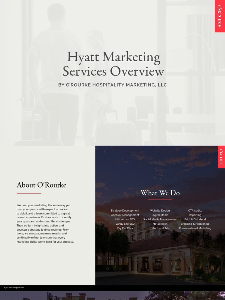 ORourke Hyatt Services Overview | PDF | Search Engine Optimization | Advertising