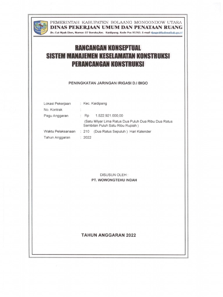 Rancangan Konseptual SMKK | PDF
