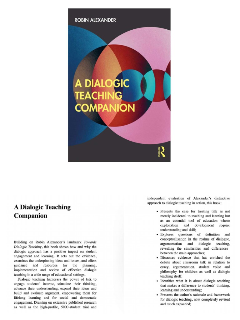 Alexander R. (2020) - A Dialogic Teaching Companion | PDF