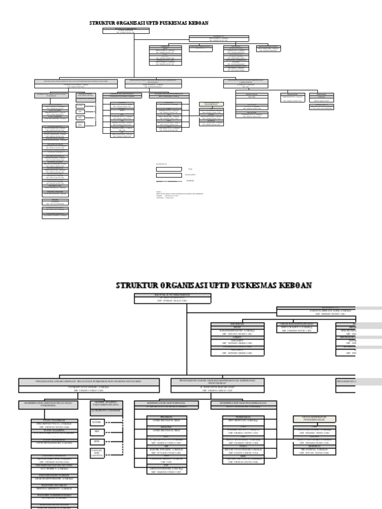 Struktur Organisasi Revisi FIks | PDF