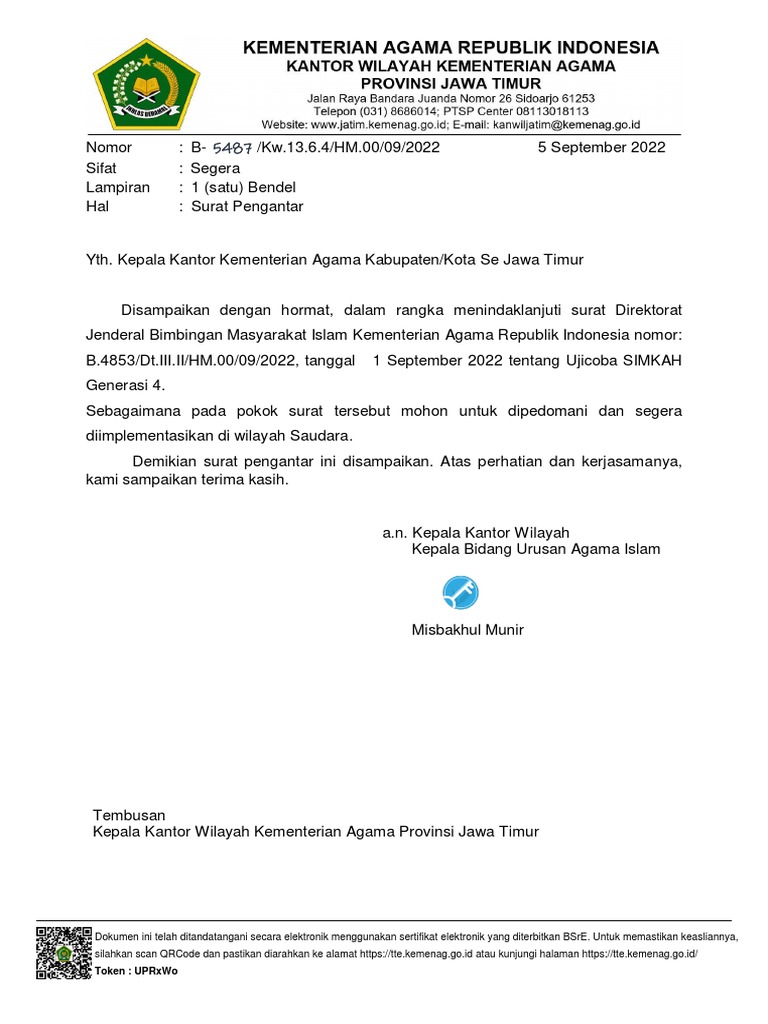 S. Pengantar Ujicoba Simkah Web Gen 4 Uprxwo | PDF