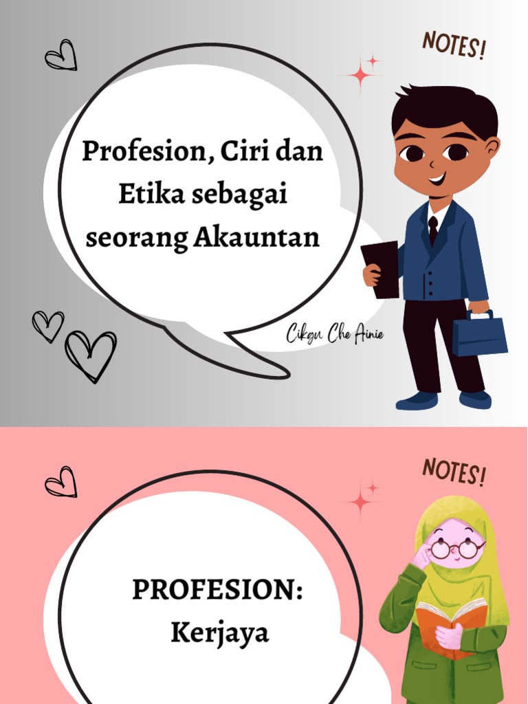Profesion, Ciri Dan Etika Sebagai Akauntan | PDF