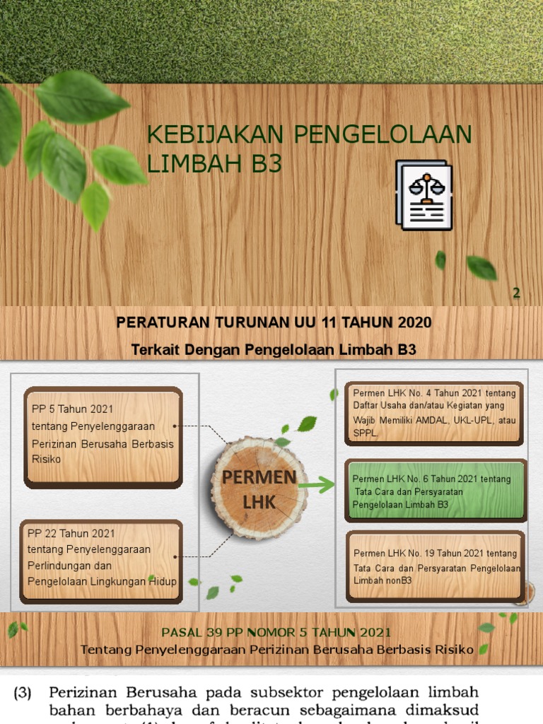 Bahan PPT KLHK - Yayah | PDF