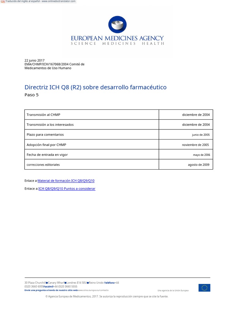 International Conference Harmonisation Technical Requirements ... International Conference Harmonisation Technical Requirements ...