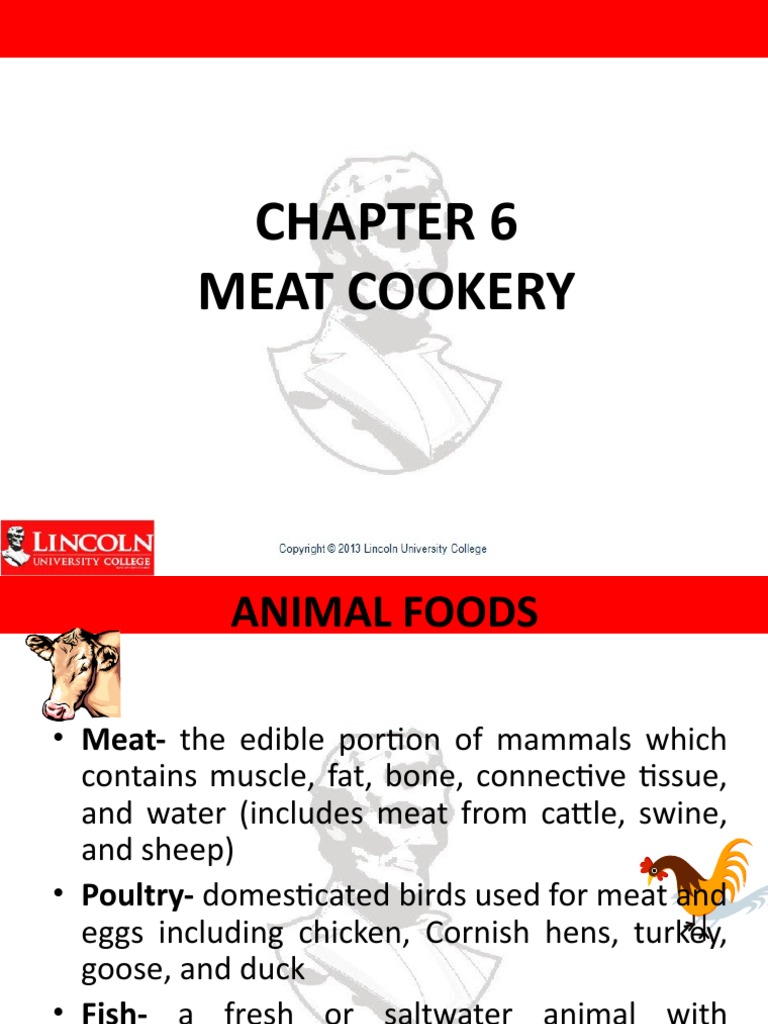 Chapter 6 Meat | PDF