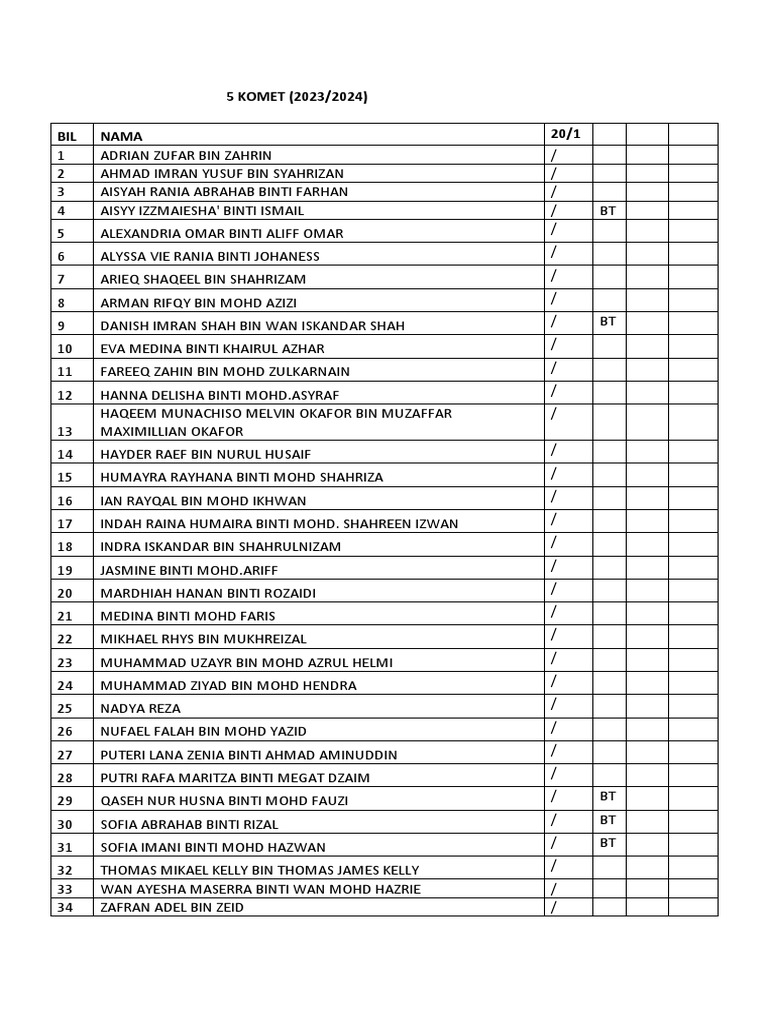 5 KOMET 2023:24 | PDF