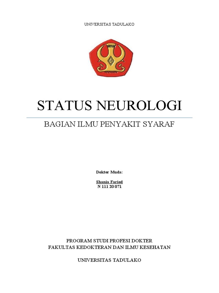 Status Neurologi Pasien Low Back Pain | PDF