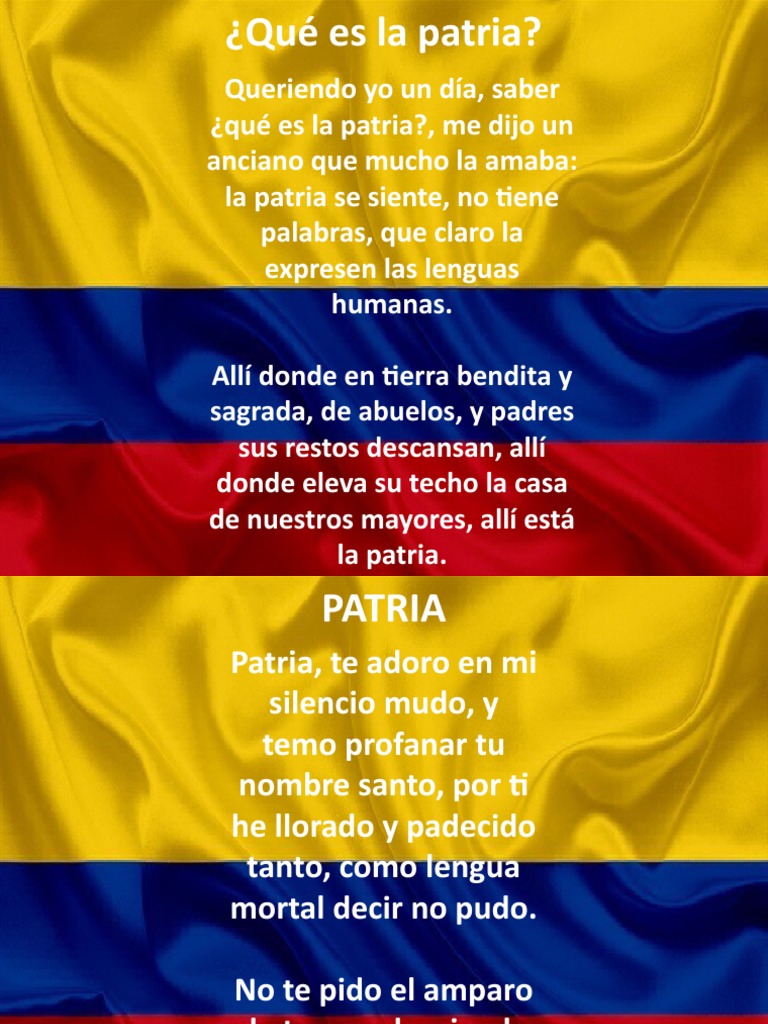 Mi Patria Colombia | PDF