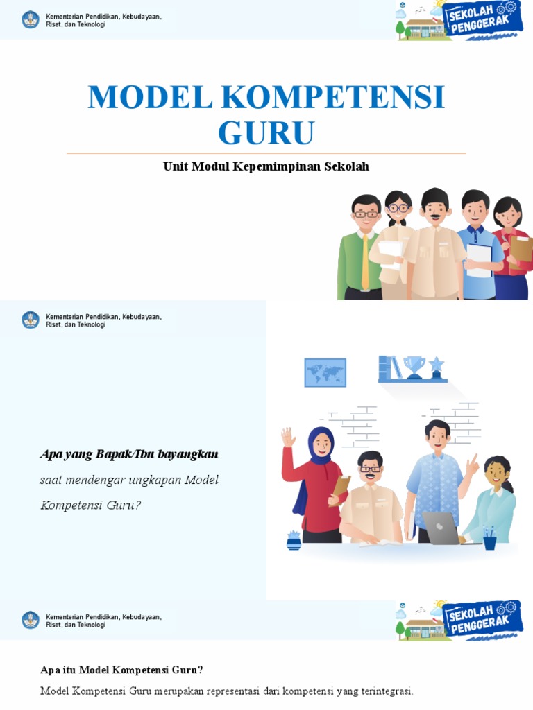 Model Kompetensi Guru | PDF