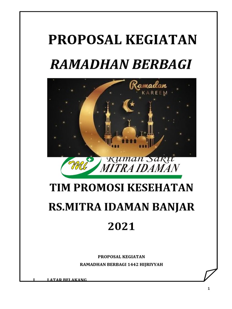 2021.Proposal Ramadhan 02 | PDF