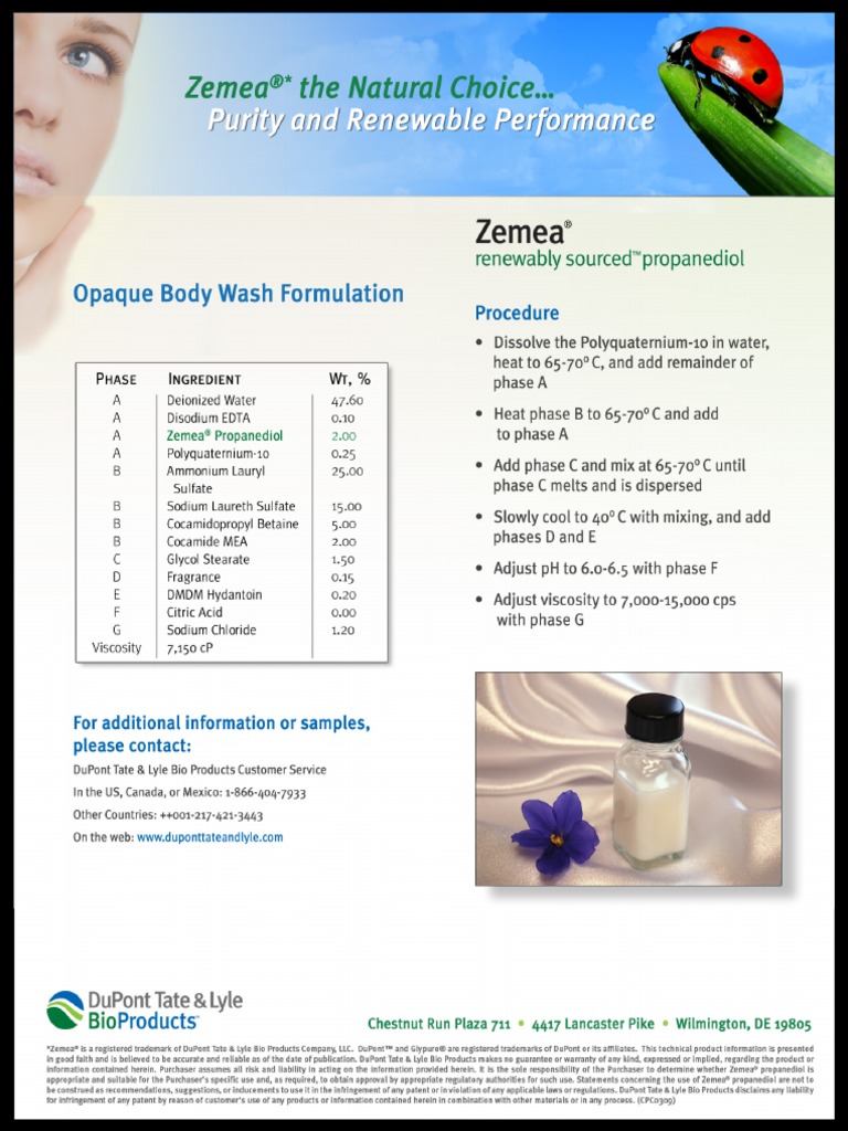 Opaque Body Wash | PDF