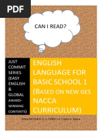 GES Lesson Plan Notes Basic 5 Week 5 Term1 | PDF | Learning | Word